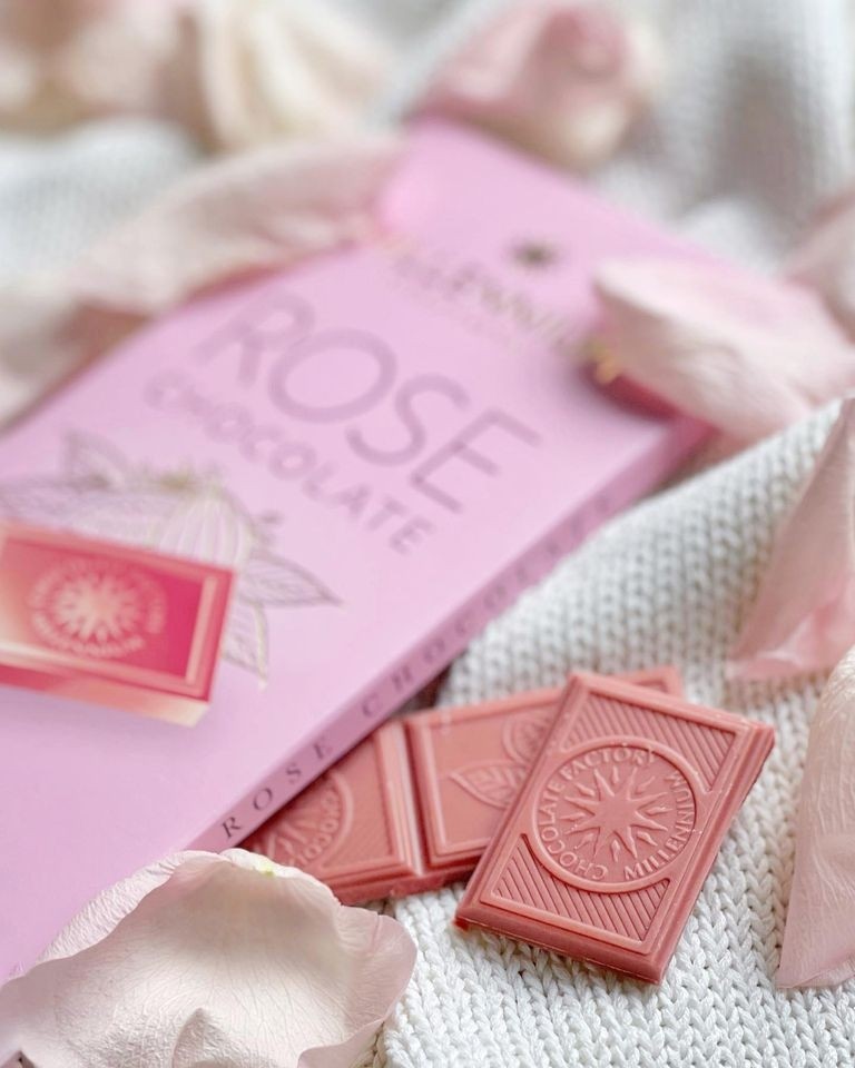Tableta de ciocolata Rose Chocolate 100g, pret Tableta de ciocolata ...