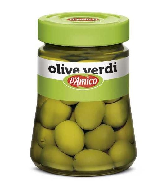 Masline verzi in saramura, fara gluten, D'Amico 300g, pret Masline ...