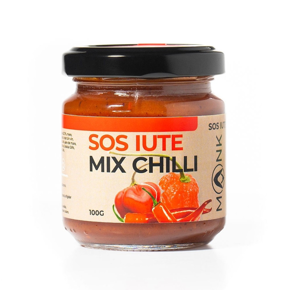 MONK Sos iute Mix Chilli 200g, pret MONK Sos iute Mix Chilli 200g