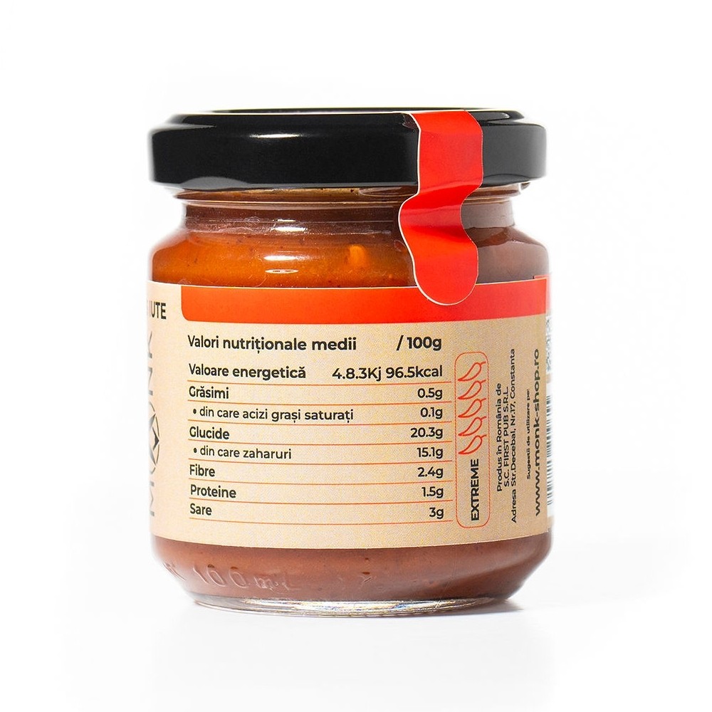 MONK Sos iute Mix Chilli 200g, pret MONK Sos iute Mix Chilli 200g